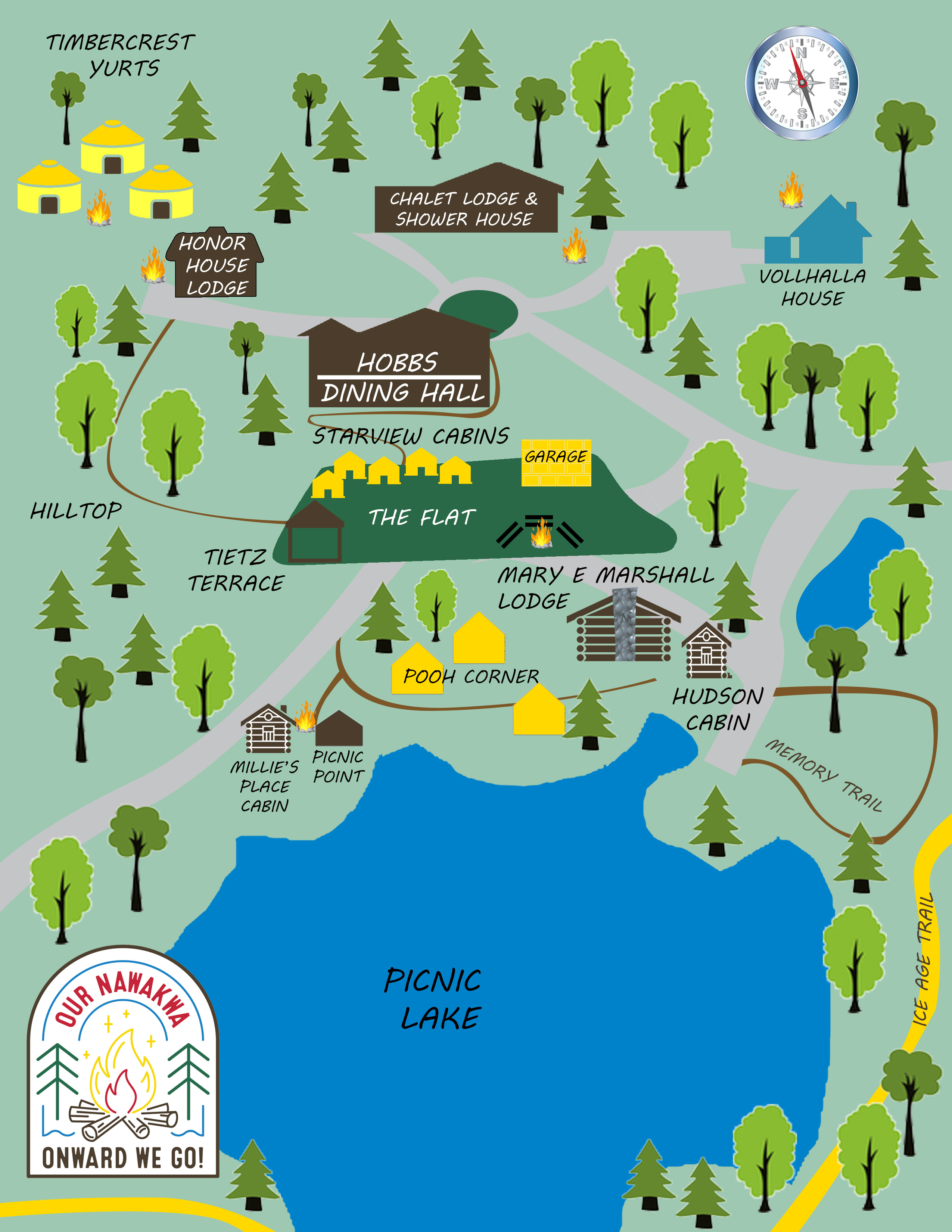 Map of Camp Nawakwa – www.ournawakwa.org