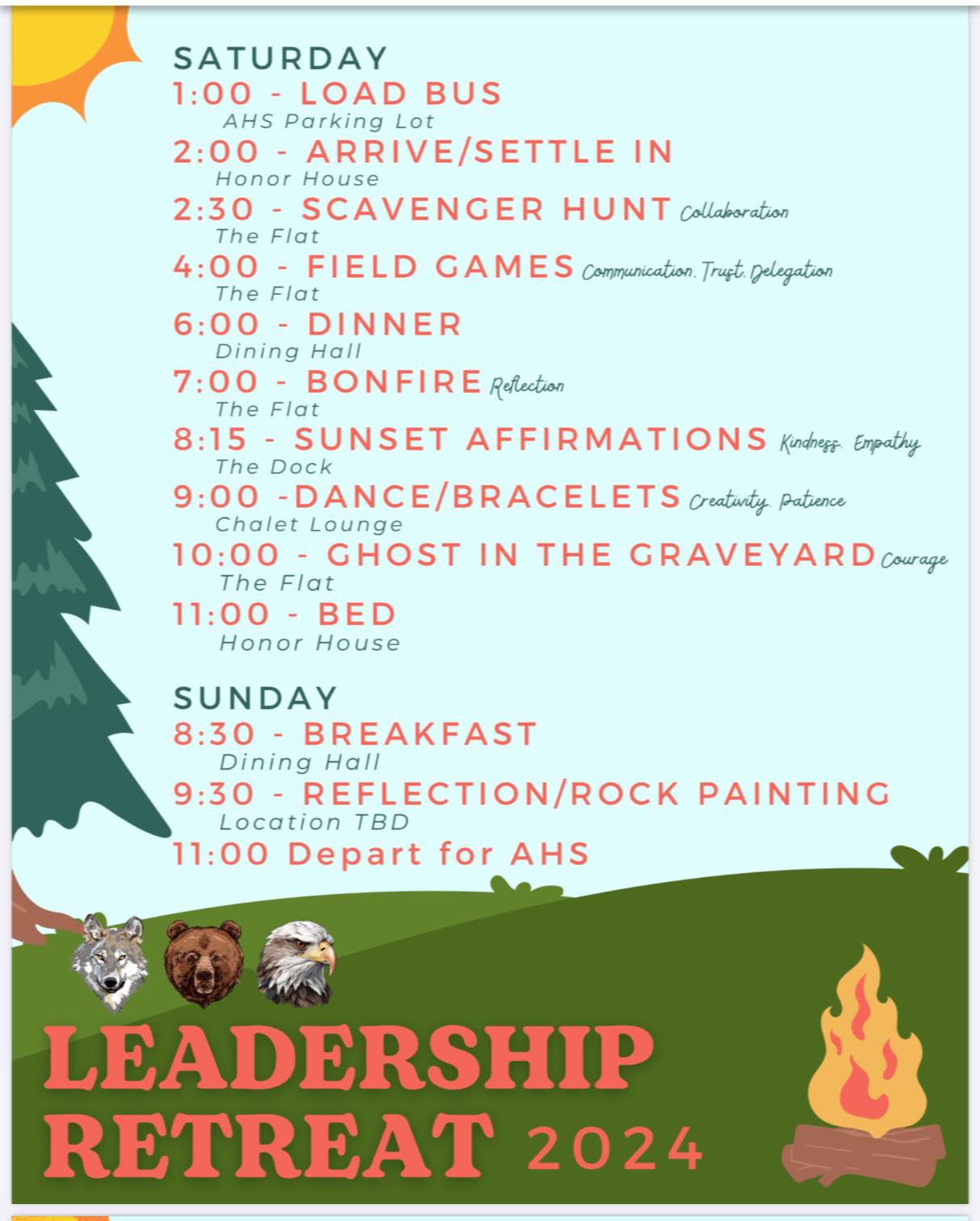 FAQs & Sample Schedules – www.ournawakwa.org